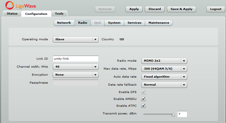 bondingSslave - LigoWave knowledge base