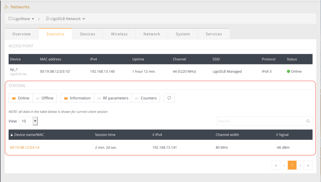 Cloud Controller - LigoWave knowledge base