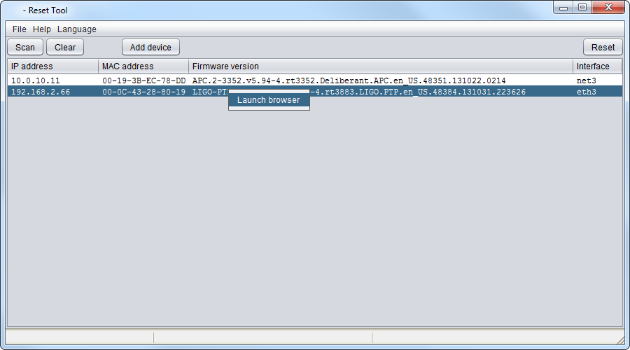 ligoresetfinish - LigoWave knowledge base