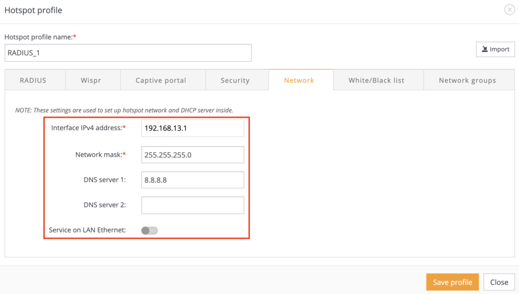 network - LigoWave knowledge base