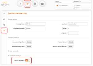 Infinity: Device discovery - LigoWave knowledge base